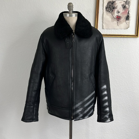 Infinity B3 | Jackets & Coats | Infinity Mens London Leather Jacket B3 ...